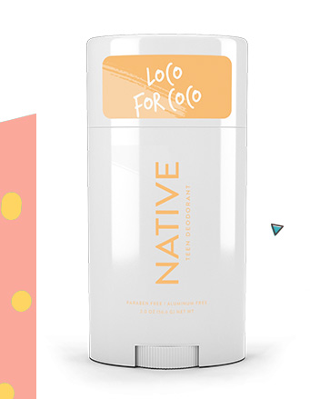 Native Deodorant: Introducing Native Deo for Teens | Milled